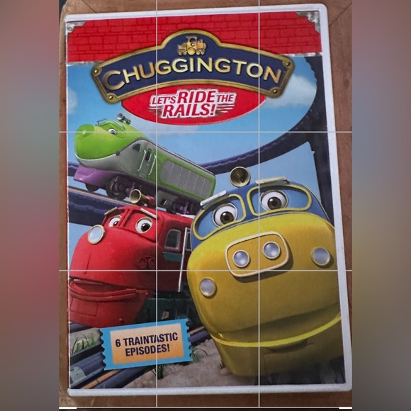 Media | Chuggington Lets Ride The Rails Dvd | Poshmark